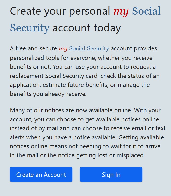 How to Open an Online Social Security Account: Step-by-Step